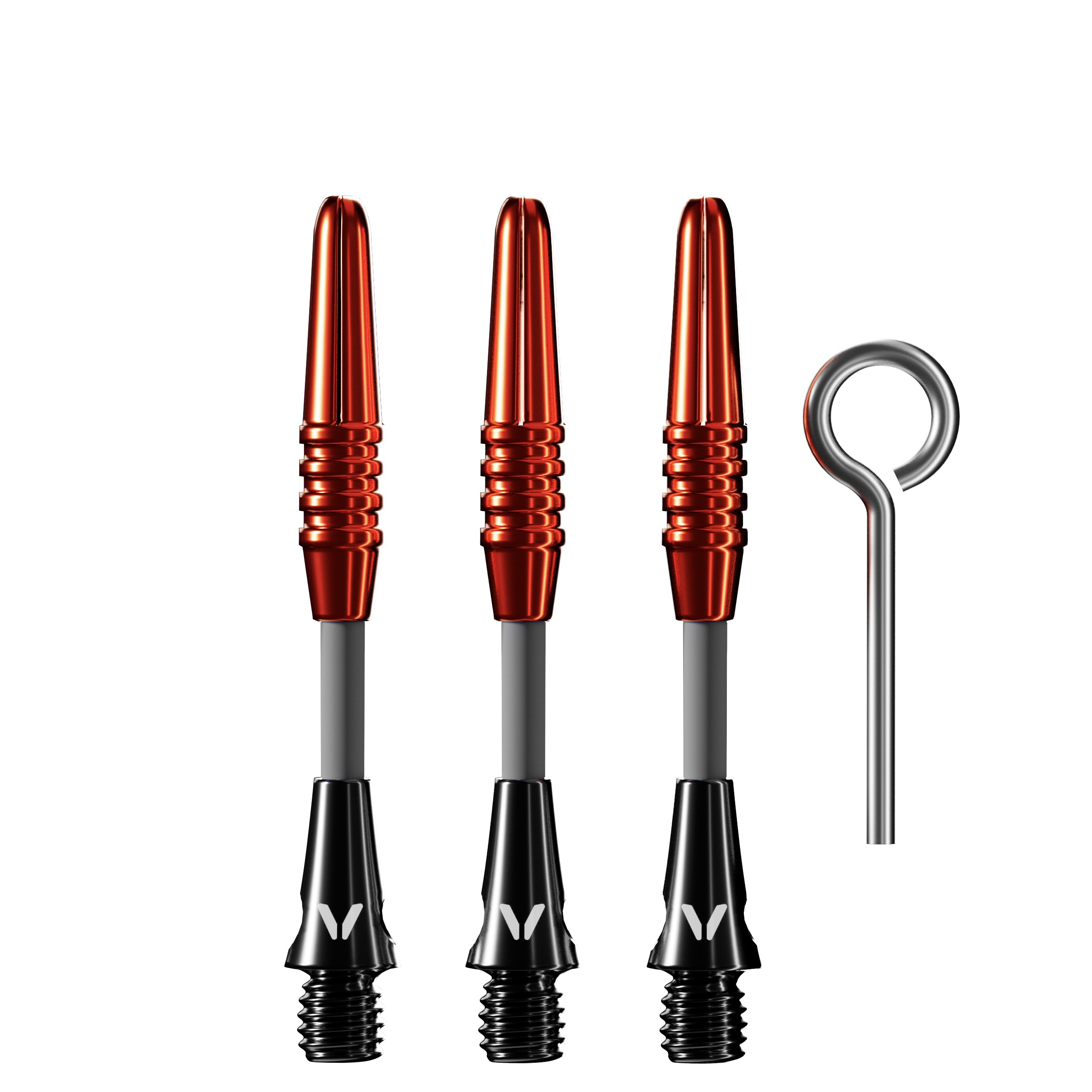 Viper Carbon Fiber Dart Shafts Short Red