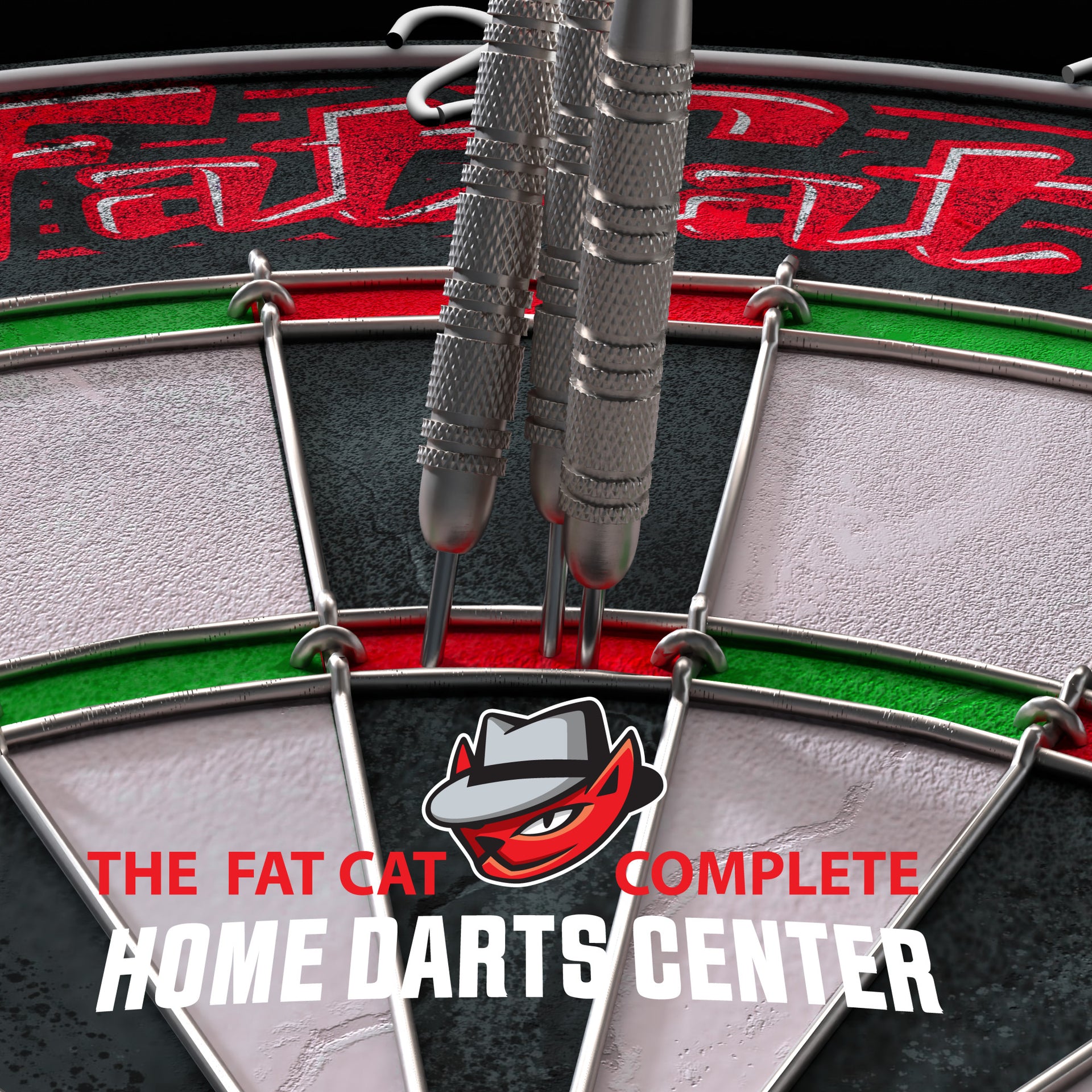 Fat Cat Complete Home Darts Center | The Ultimate All-in-One Dartboard ...