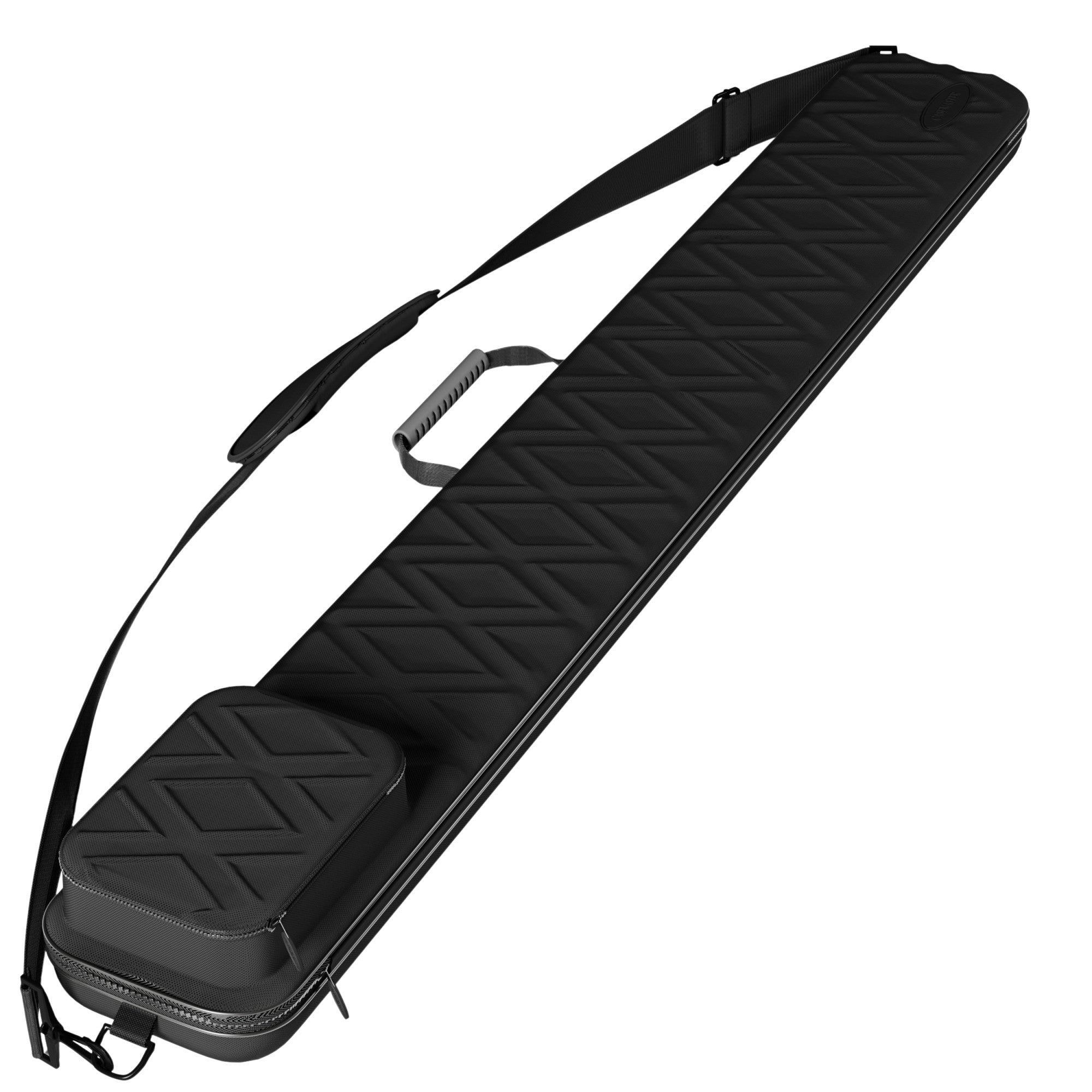 Casemaster Parallax Plus Billiard Cue Case (Pool Stick Case) | Black ...