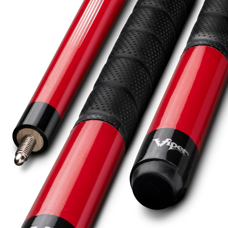Viper Revolution Sure Grip Pro Red Billiard/Pool Cue Stick – GLD Products