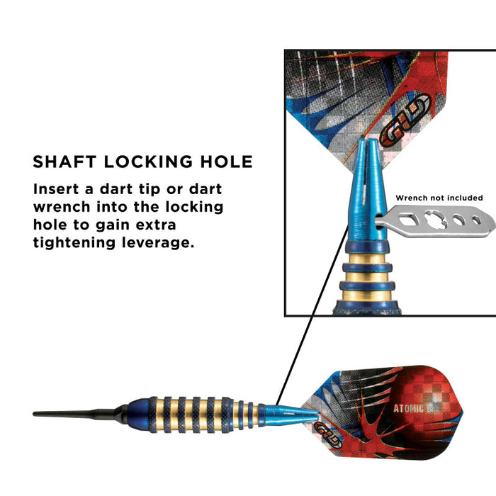 Viper Atomic Bee Darts Blue Soft Tip Darts 16 Grams - GLD Products