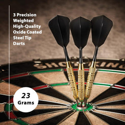 Fat Cat Highlander Steel Tip Darts — 23g Alloy Barrel