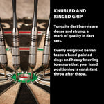 Fat Cat Twin Pack Steel Tip Darts — 19g, 6-Dart Set