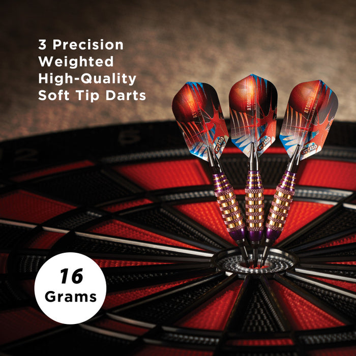 Viper Atomic Bee Darts Purple Soft Tip Darts 16 Grams - GLD Products