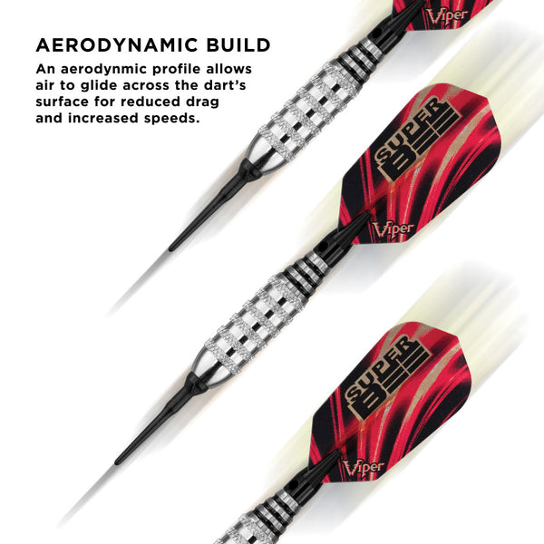 Viper Super Bee Silver Soft Tip Darts 16g