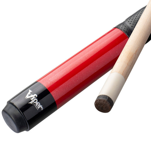 Viper Sure Grip Pro Red Billiard/Pool Cue Stick - GLD Products